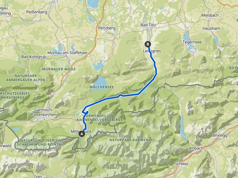 10 Etappe von Mittenwald nach Arzbach | Fahrradtour | Komoot